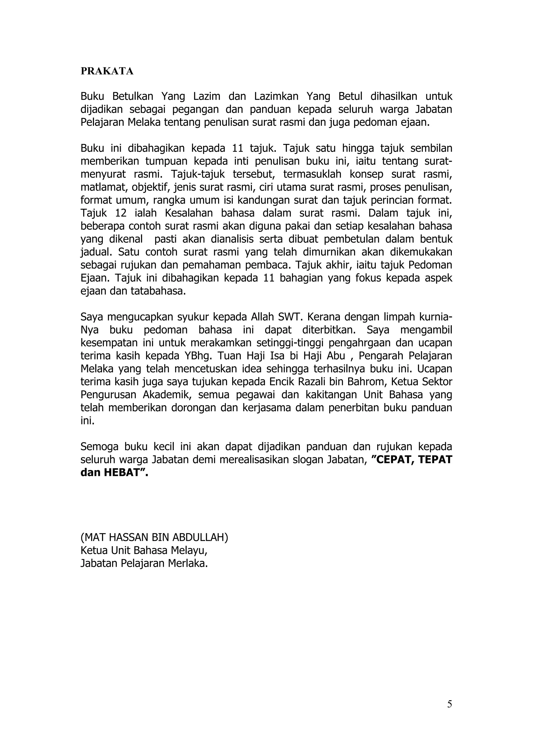 Betulkan yang lazim_dan_lazimkan_yang_betul | PDF