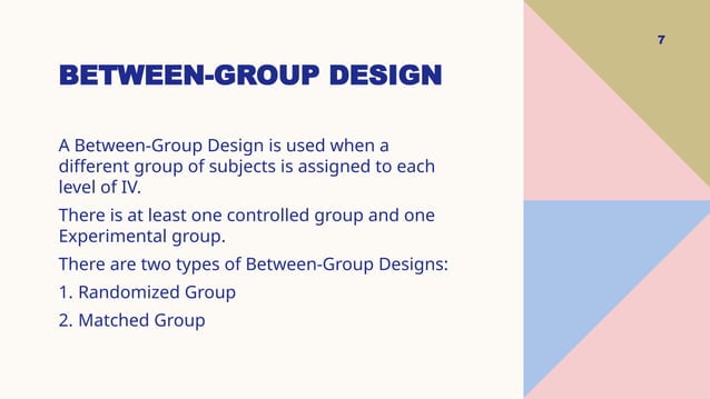 Between group design & Within group design.pptx