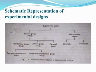 Between groups design | PPTX