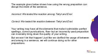 Between Vs. Among – What Is The Difference | PPTX