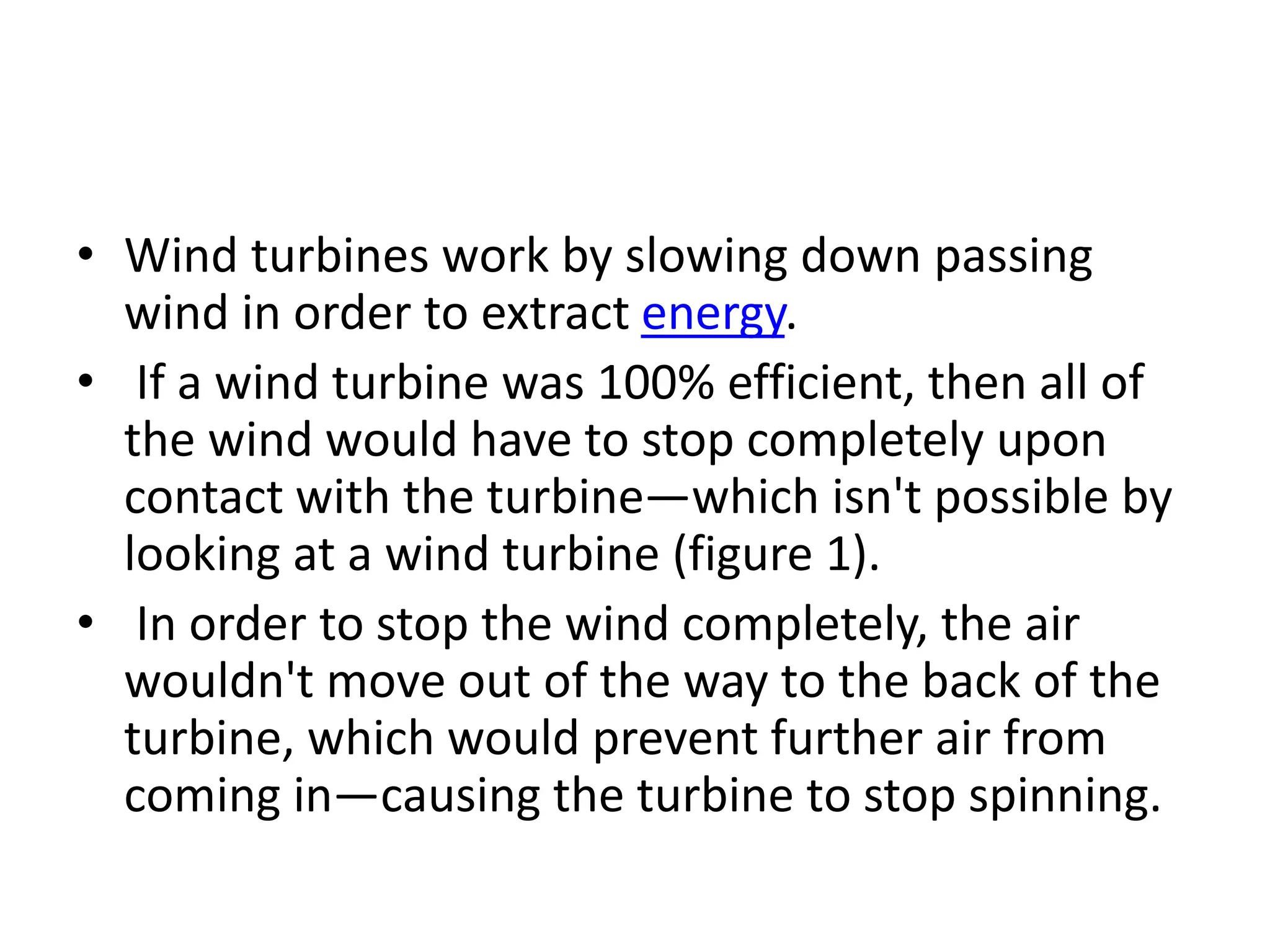 Betz speed limit and tip speed ratio | PPTX