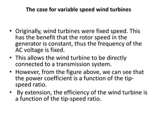 Betz speed limit and tip speed ratio | PPTX