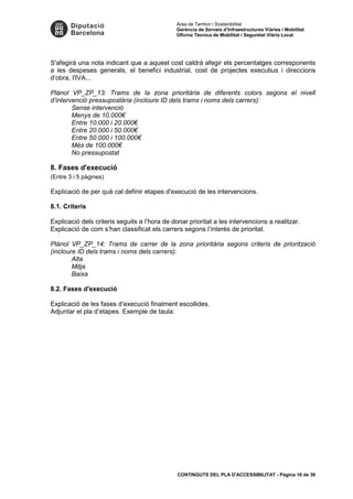 Continguts pla accessibilitat - Diputació de Barcelona | PDF