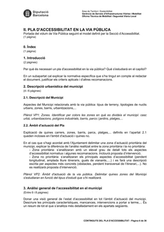 Continguts pla accessibilitat - Diputació de Barcelona | PDF