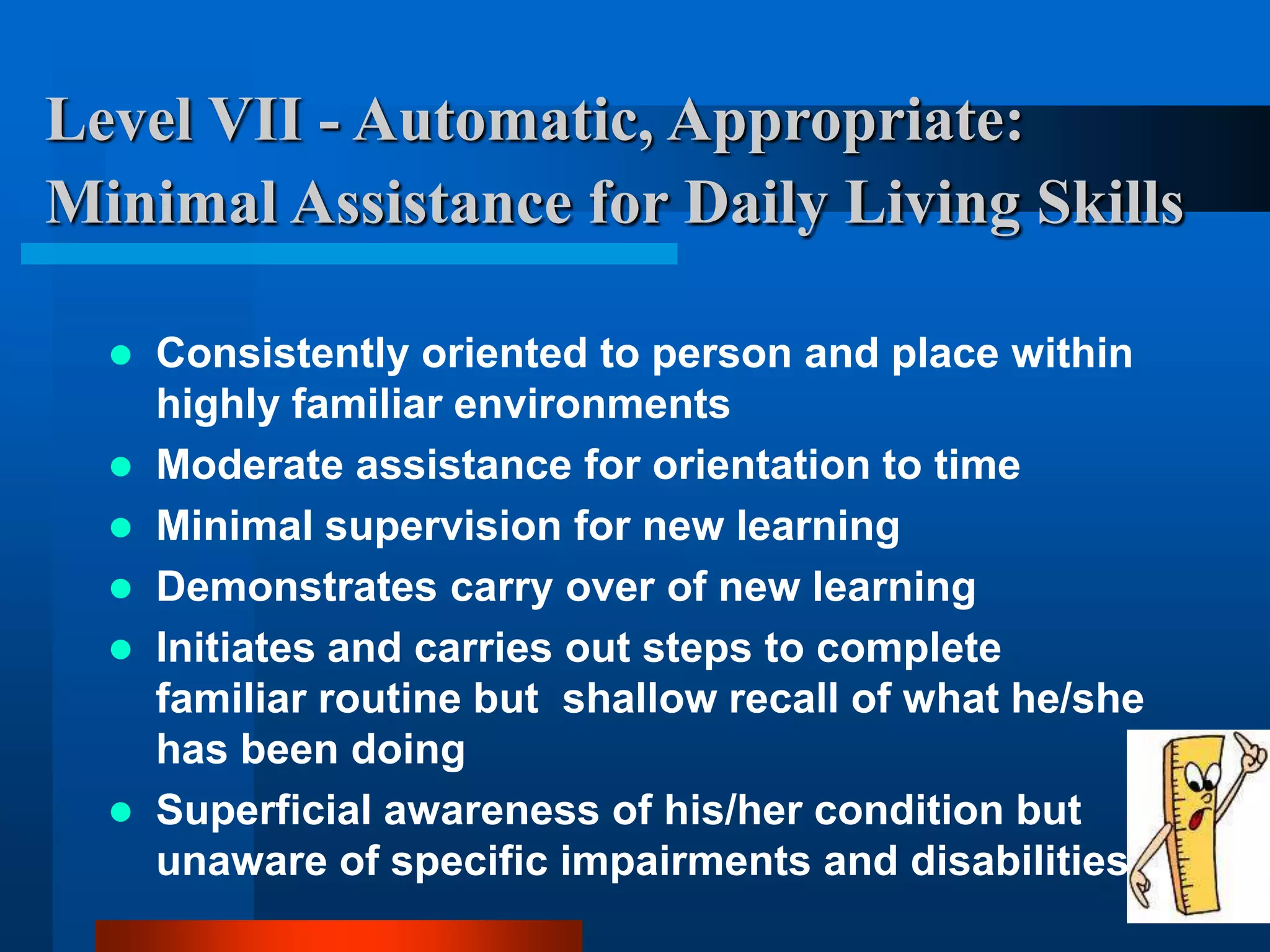 Physiotherapy Management in Head Injury Based on RLA Scale | PPT