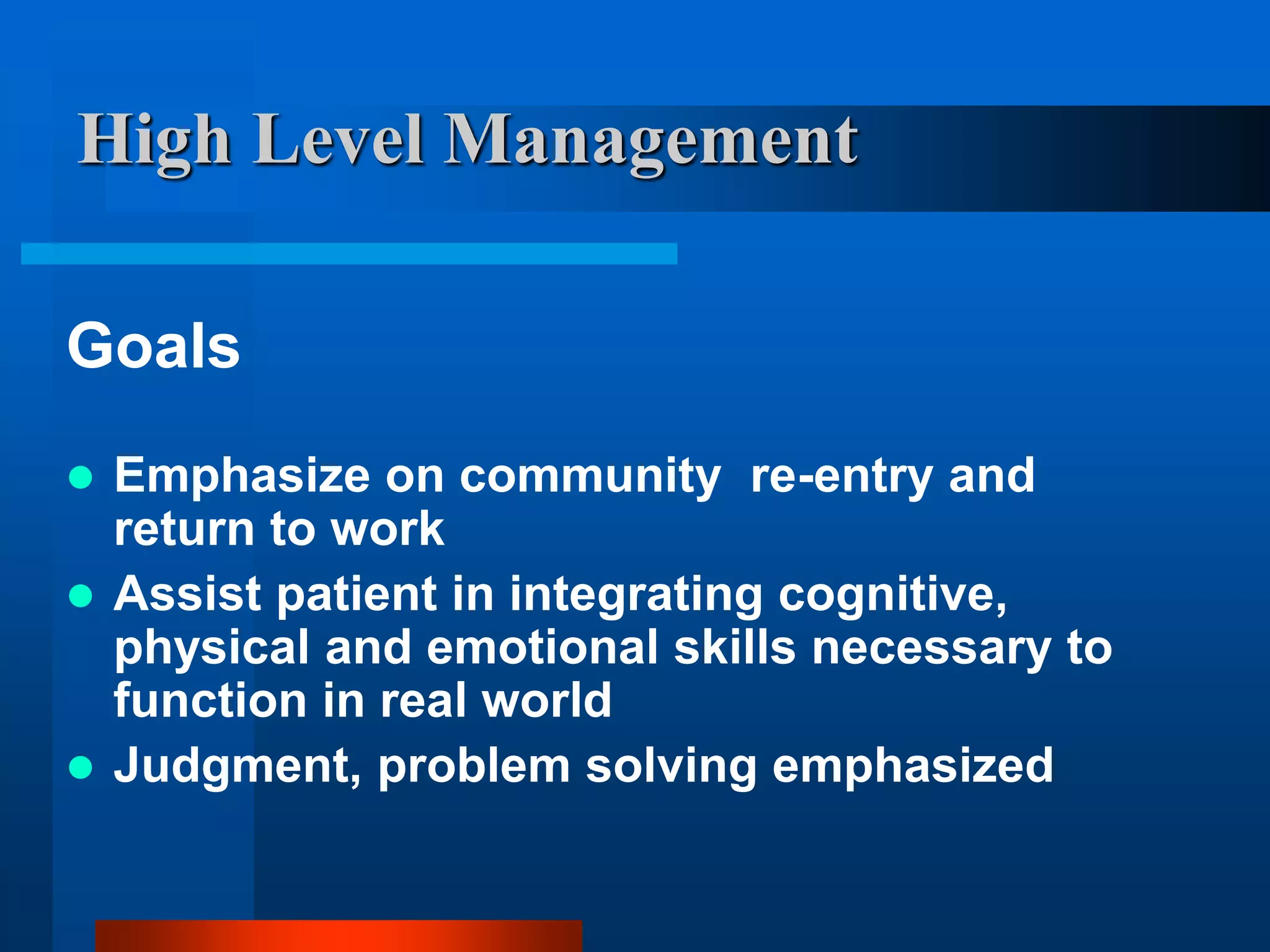 Physiotherapy Management in Head Injury Based on RLA Scale | PPT