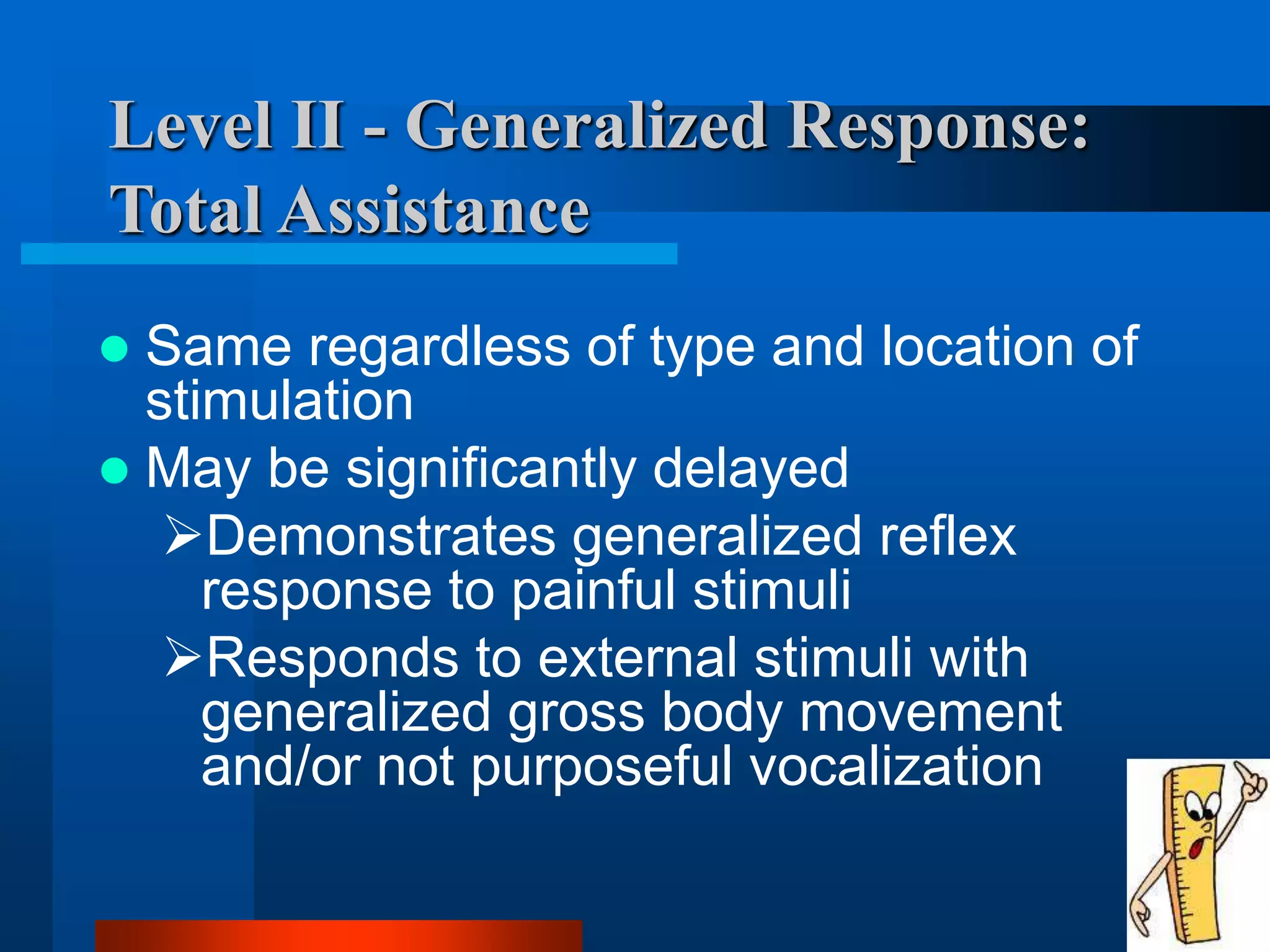 Physiotherapy Management in Head Injury Based on RLA Scale | PPT