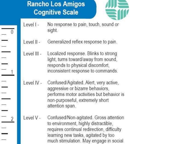 Physiotherapy Management in Head Injury Based on RLA Scale | PPT