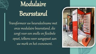 Beursstand | PPTX