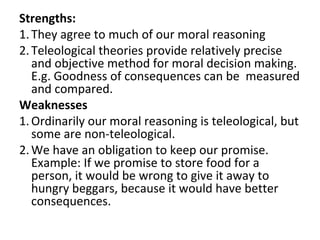 Bev 4-types of ethical theories | PPT