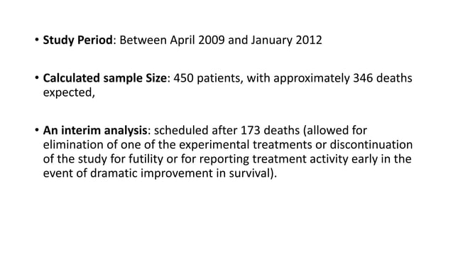 GOG 240 Bevacizumab in carcinoma cervix | PPTX | Cancer | Diseases and ...