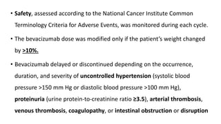 GOG 240 Bevacizumab in carcinoma cervix | PPTX