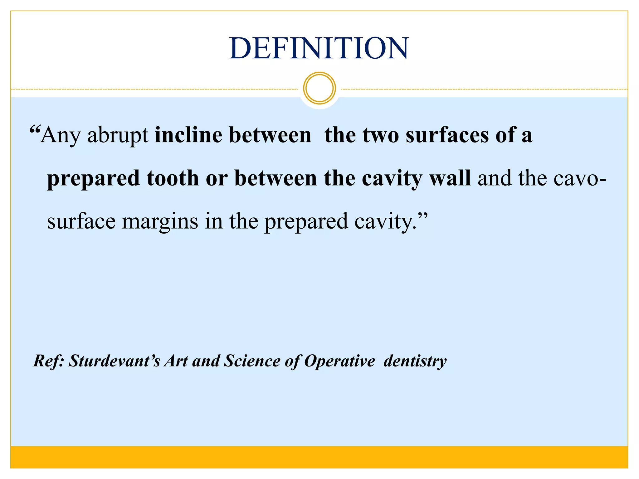 Bevels in Dental Restorations | PPTX