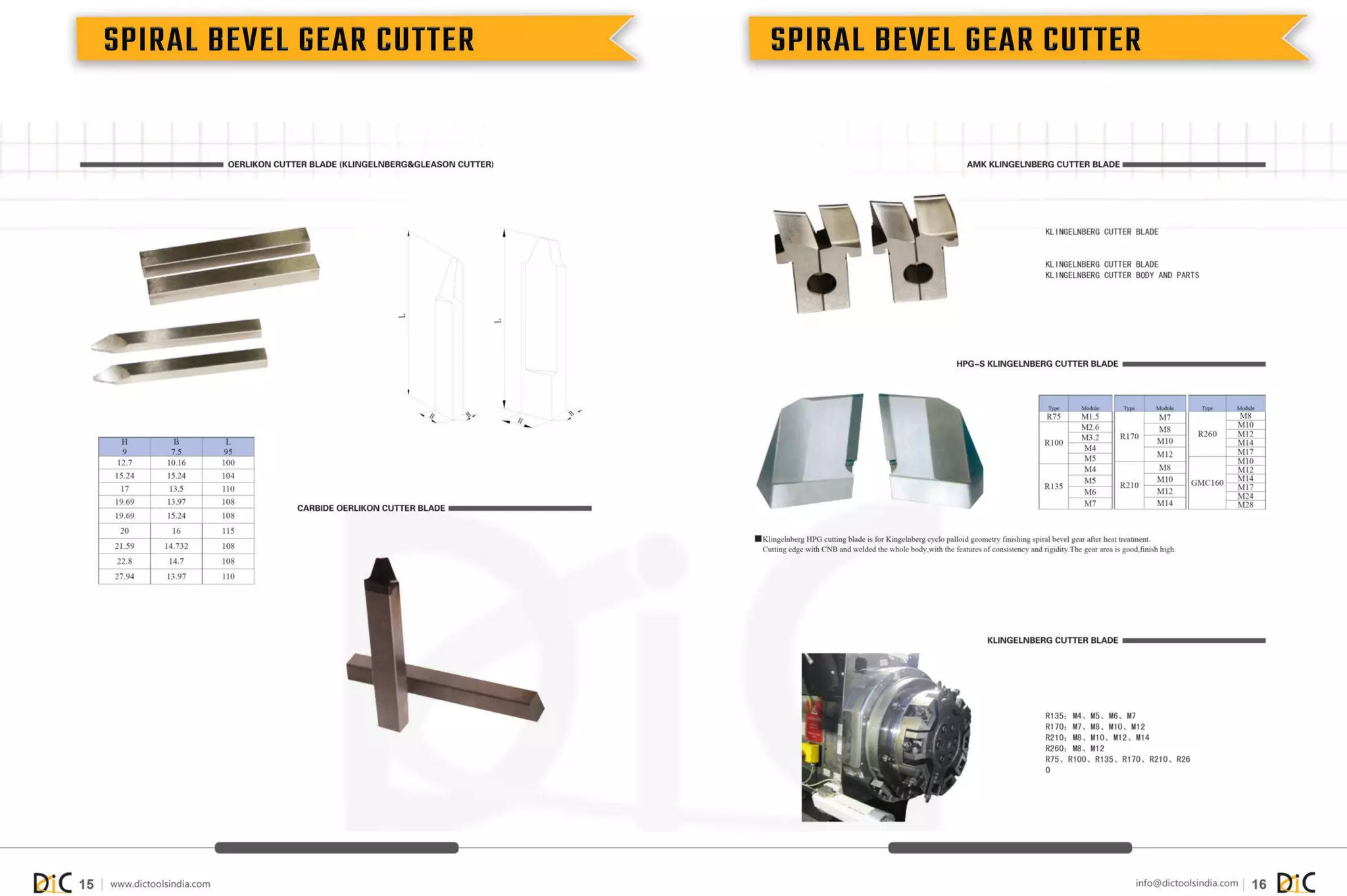 Bevel gear cutting tools Exporter | PDF