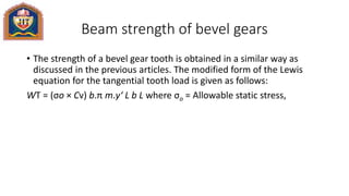 Bevel gear | PPTX