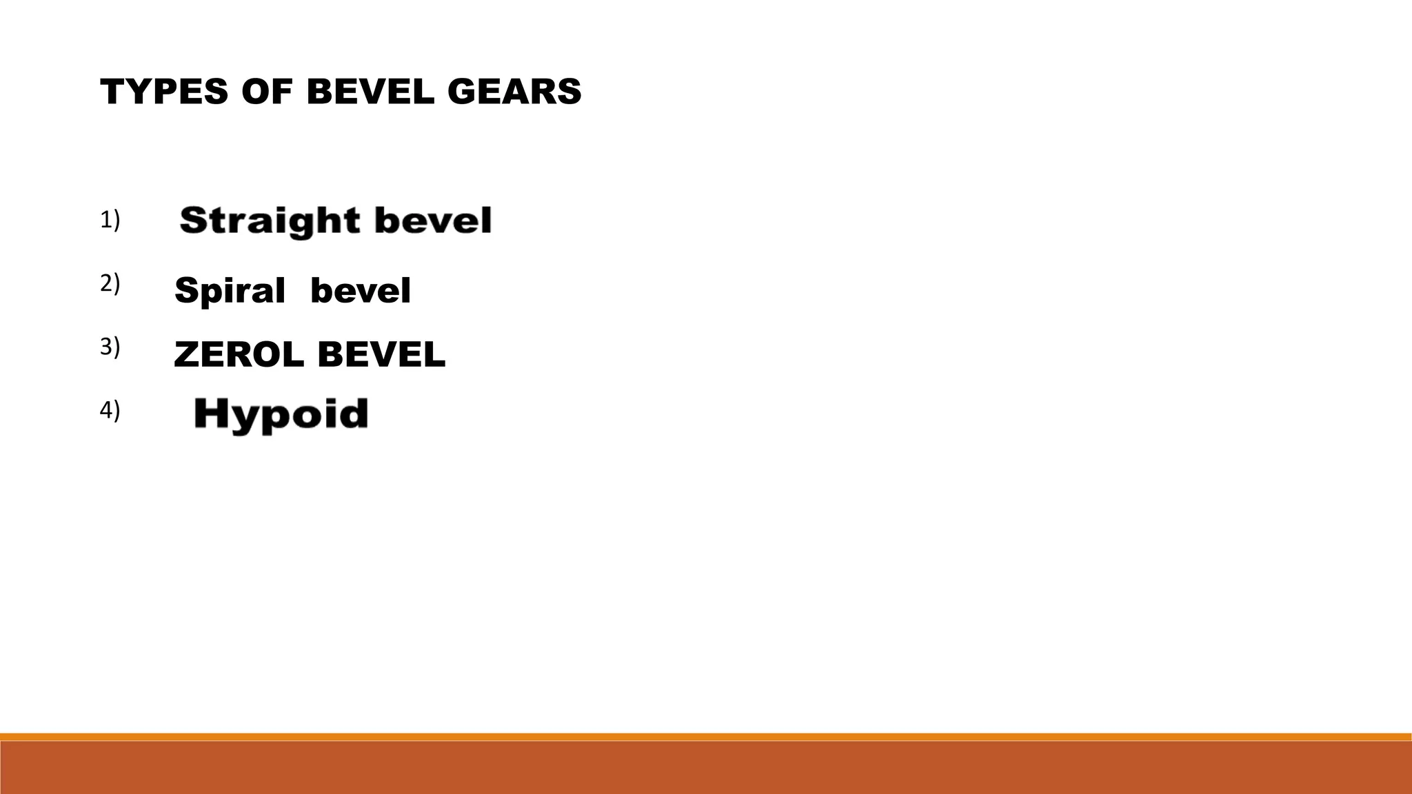 Bevel gears | PPTX