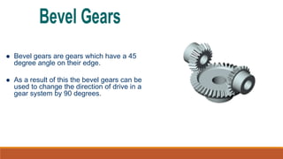 Bevel gears | PPTX