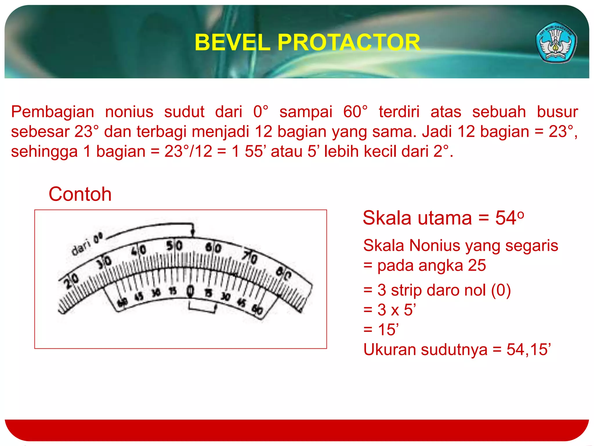 BEVEL PROTRACTOR.ppt