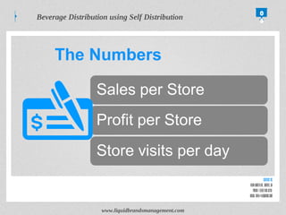 Beverage distribution using self distribution | PPT