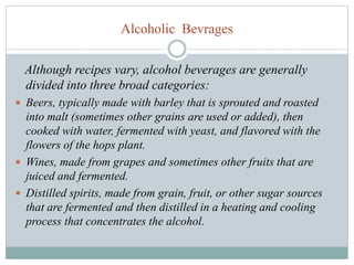 Beverage industry- An Engineering Approach | PPTX