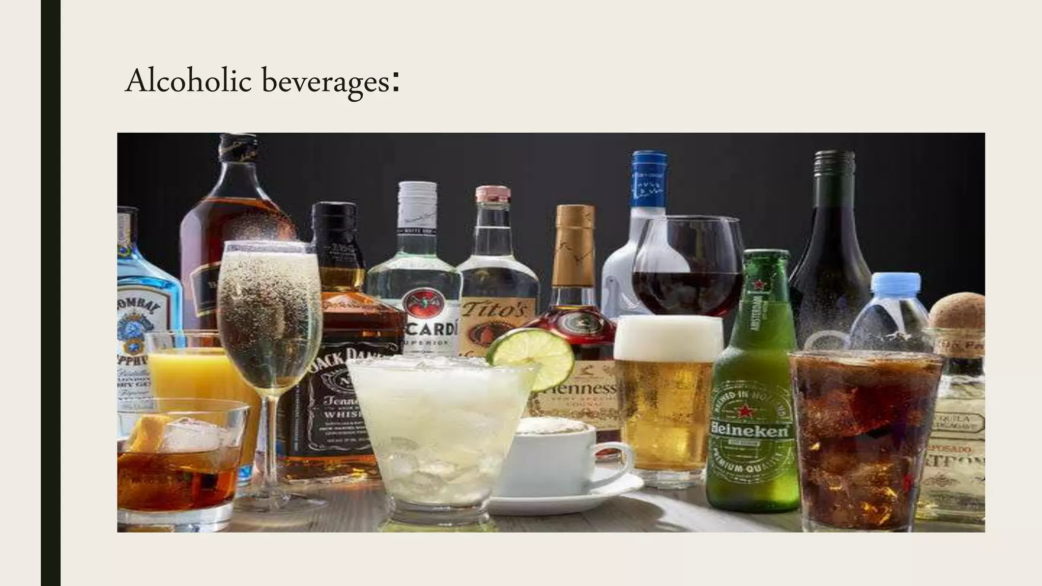 History, scope and present status of beverages industry | PPTX