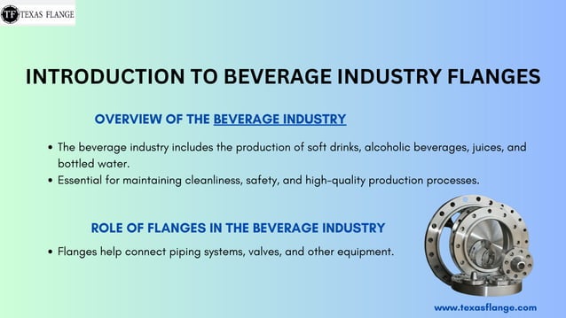 Beverage Industry Flanges: Key Aspects & Information | PDF