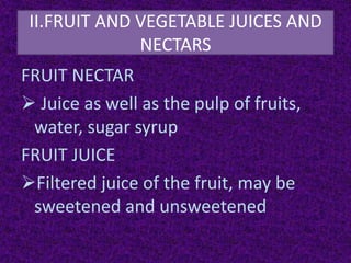 Beverages | PPTX