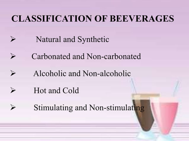 Beverages.pptx | Alcoholic Beverages | Food & Drink