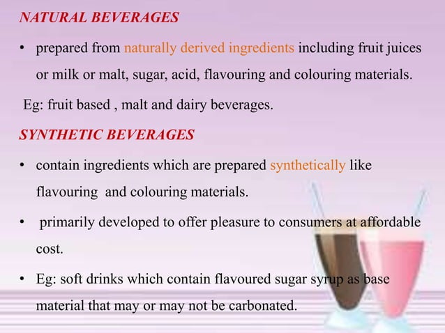 Beverages.pptx | Alcoholic Beverages | Food & Drink