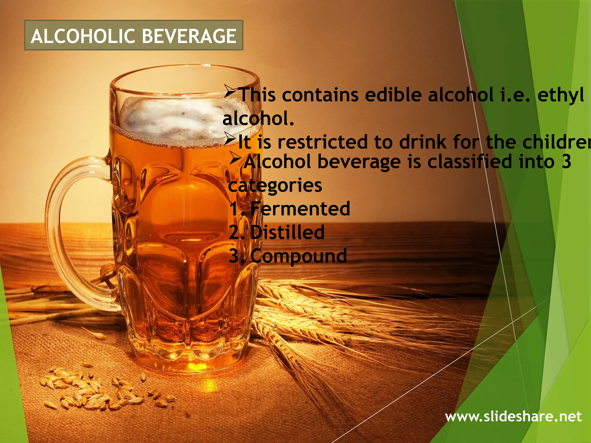 Beverages n their production process .. | PPTX