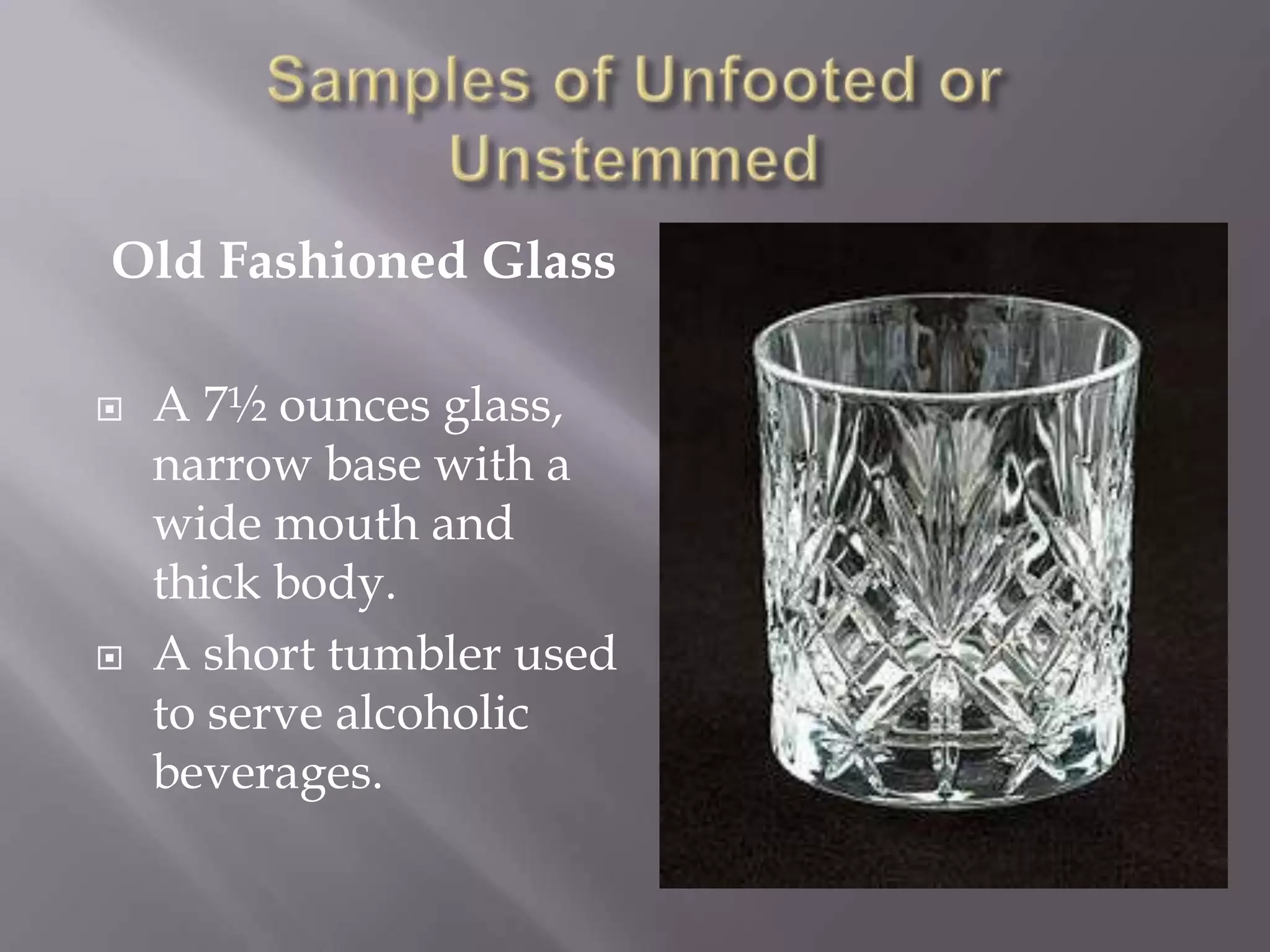 Some Beverage Wares | PPTX