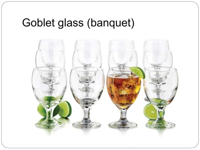 Beverageware or glassware | PPTX