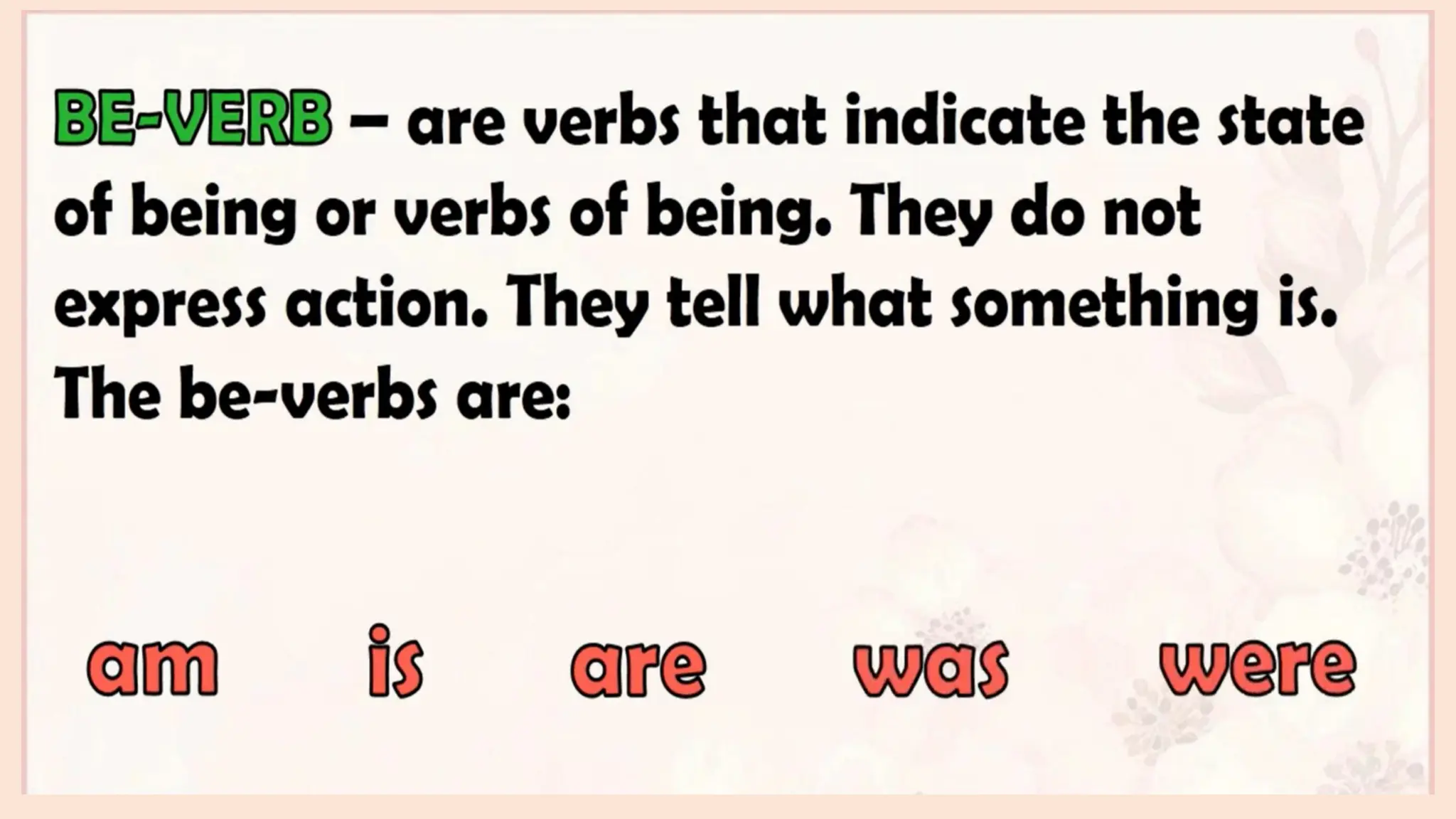english three be verbs( is am was are and were).pptx