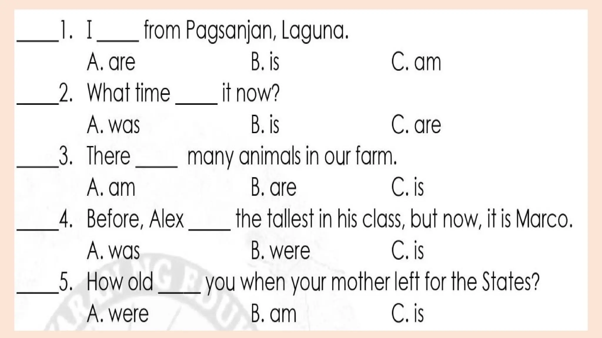 english three be verbs( is am was are and were).pptx