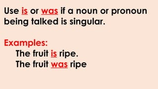 english three be verbs( is am was are and were).pptx