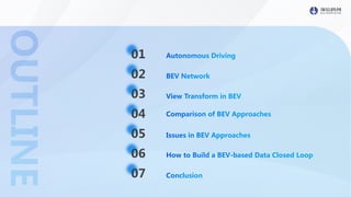 The New Perception Framework in Autonomous Driving: An Introduction of BEV Network | PDF