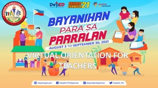 Brigada Eskuwela Virtual Orientation 123 | PPTX