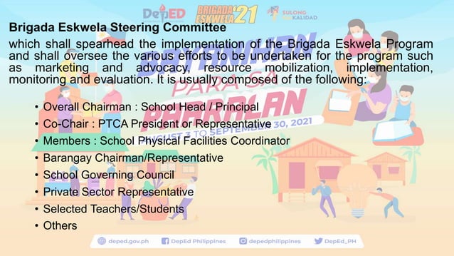 Brigada Eskuwela Virtual Orientation 123 | PPTX