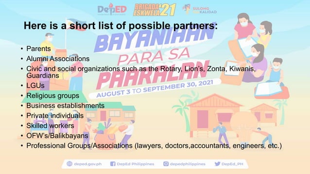 Brigada Eskuwela Virtual Orientation 123 | PPTX