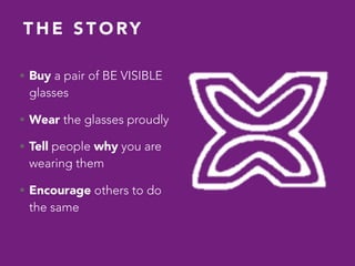 Be Visible pitch deck | PPT