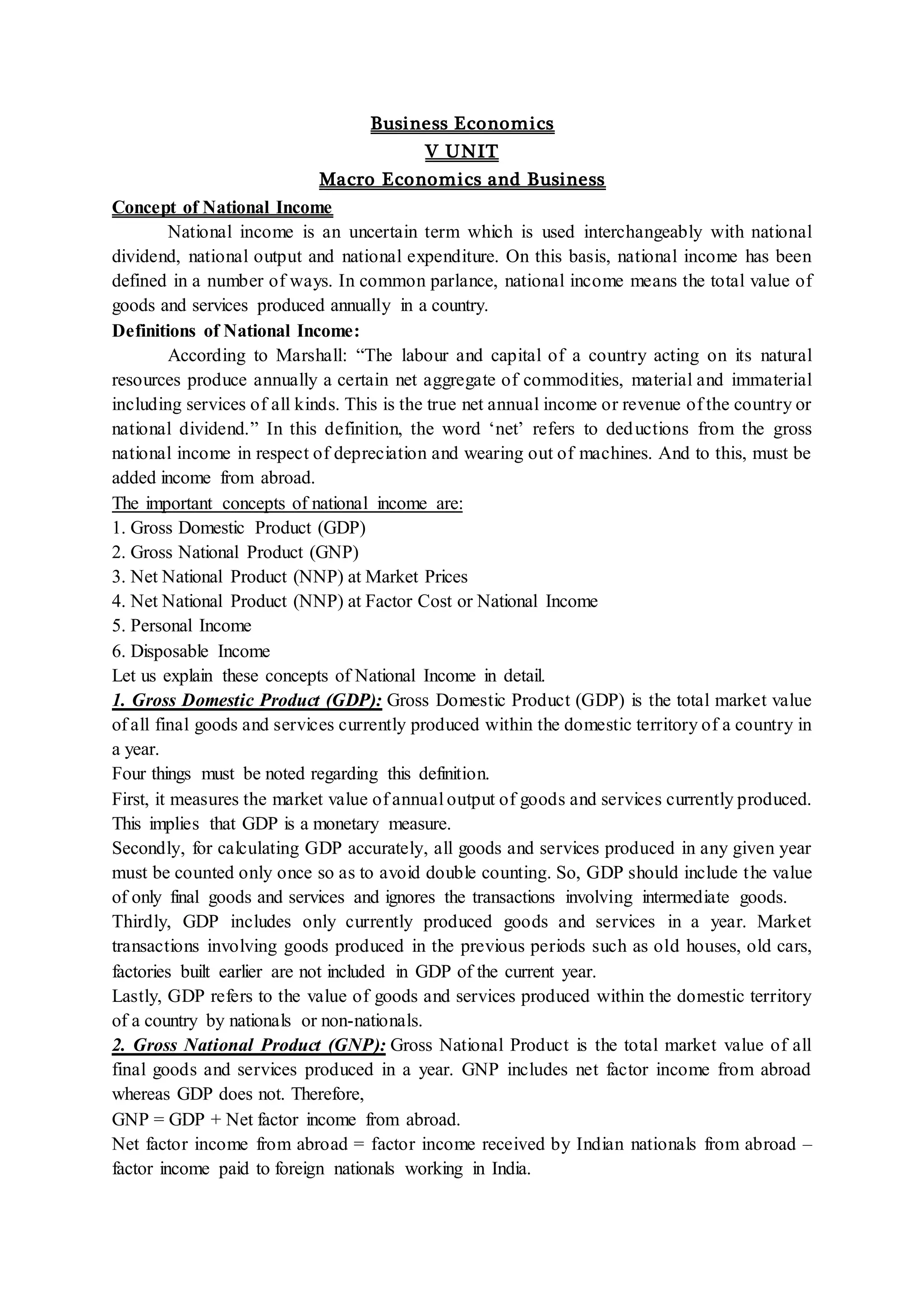 Business Economics Unit 5 | DOCX | Personal Taxes | Personal Finance