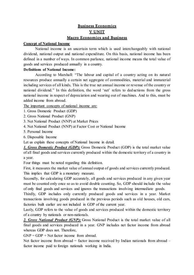 Business Economics Unit 5 | DOCX | Personal Taxes | Personal Finance