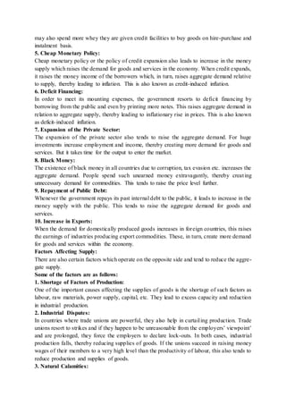 Business Economics Unit 5 | DOCX