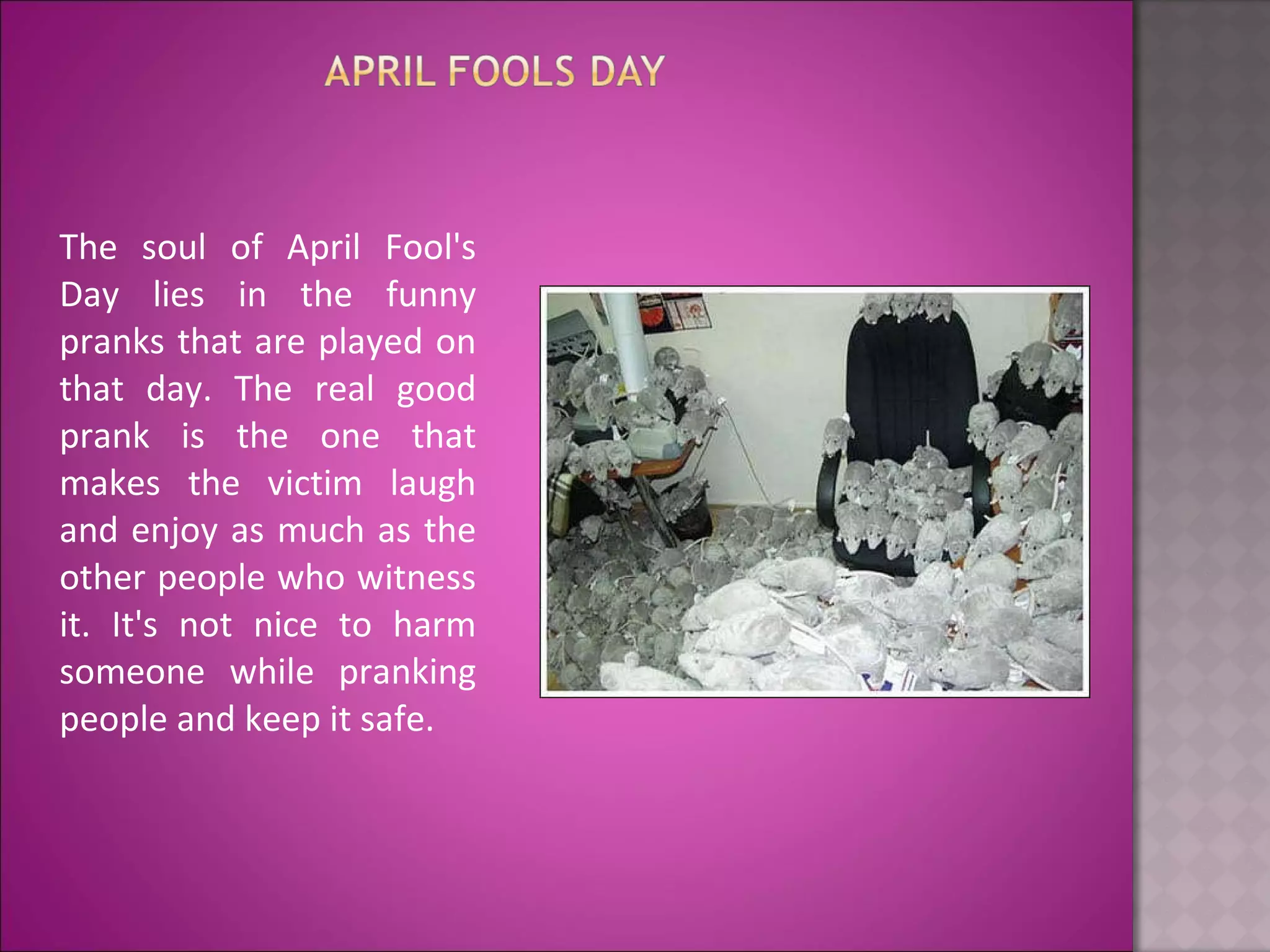 Beware it’s april fools day! | PPT