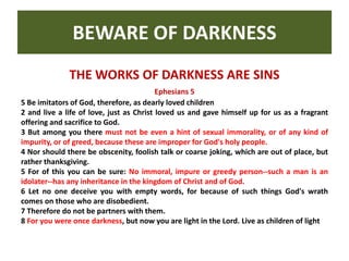 Beware of emptiness | PPT