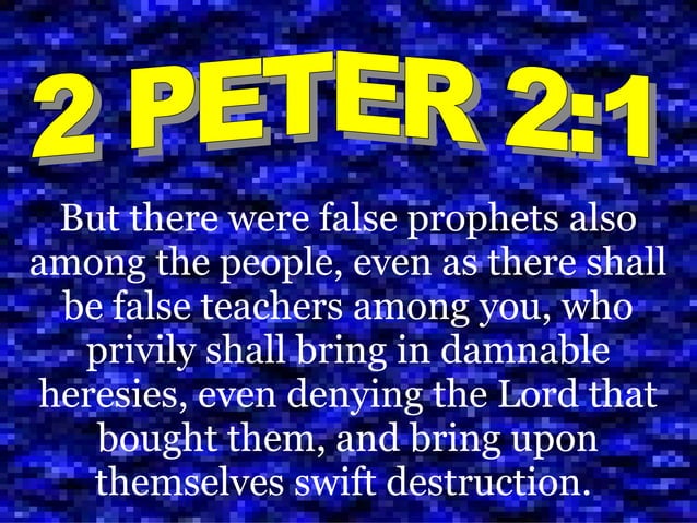 Beware Of False Prophets | PPT