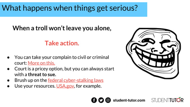 Beware of the Trolls | PPT