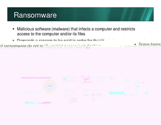 Beware ! ransomeware awareness ! | PPT