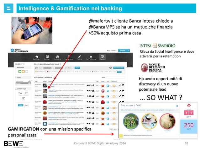 Banking social analytics gamification and digital loyalty | PPT