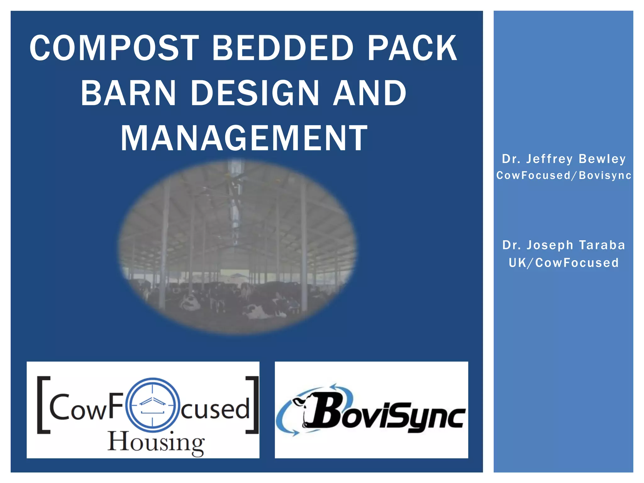 Compost Bedded Pack Barn Design and Management | PDF